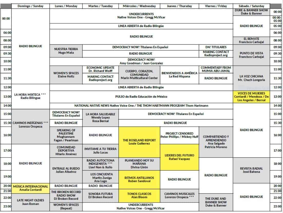 Programs > KBBF Radio 89.1 FM
