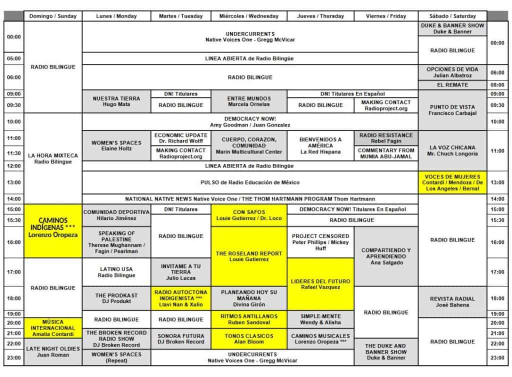 Programs > KBBF Radio 89.1 FM